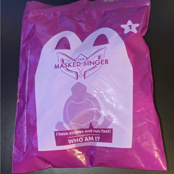 Disney | Toys | 2x The Masked Singer White Tiger X Mcdonalds Toys Brand ...